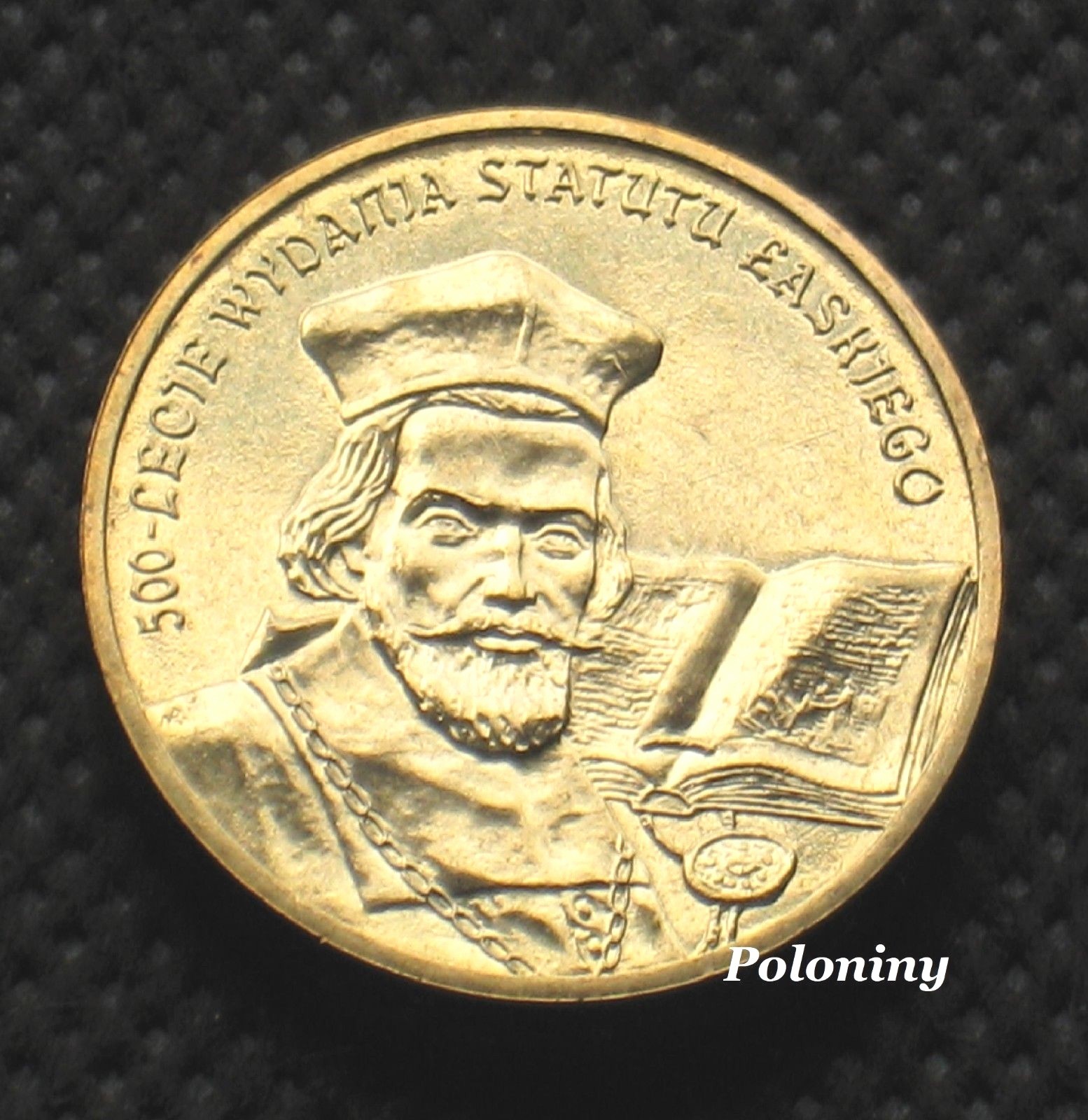 COIN OF POLAND - 500th ANNIVERSARY OF PROCLAMATION OF JAN LASKI STATUTE ...