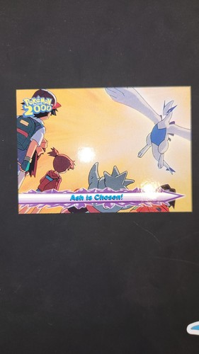2000 Topps Pokemon The Movie 2000 Ash Is Chosen #46 LP/NM | eBay