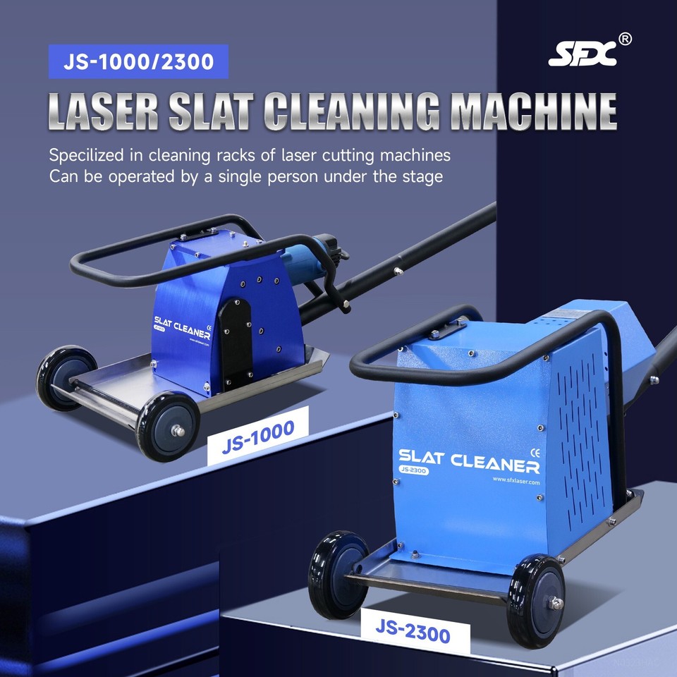 Laser Cutter Slag Hog Slat Cleaner Slat Cleaning Machine 6000W Slag ...