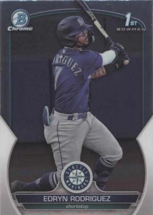 2023 Bowman Chrome - Prospects Edryn Rodriguez #BCP-185 (RC) for sale ...