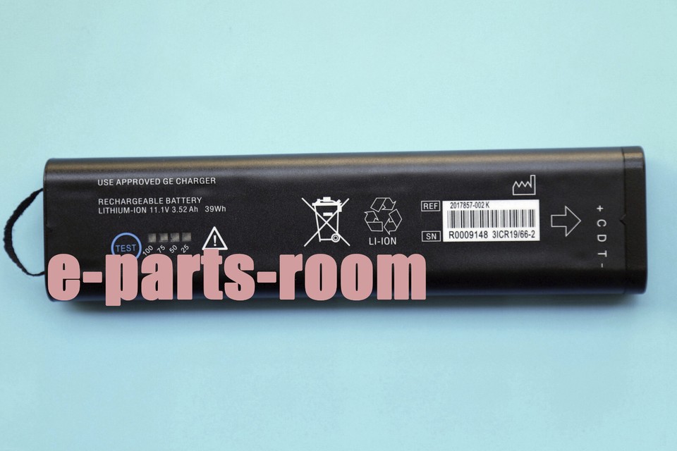 SM 201-6 Genuine Battery For GE DASH 3000 4000 5000 B20 B30 B40 B20I ...