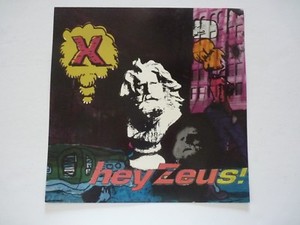 hey Zeus! X... LP Record Photo Flat 12x12 1993 Poster | eBay