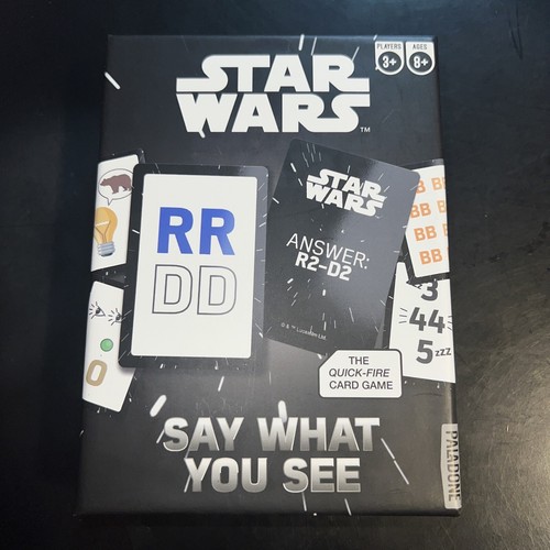 Star Wars Say What You See Card Game. Slightly Used. | eBay
