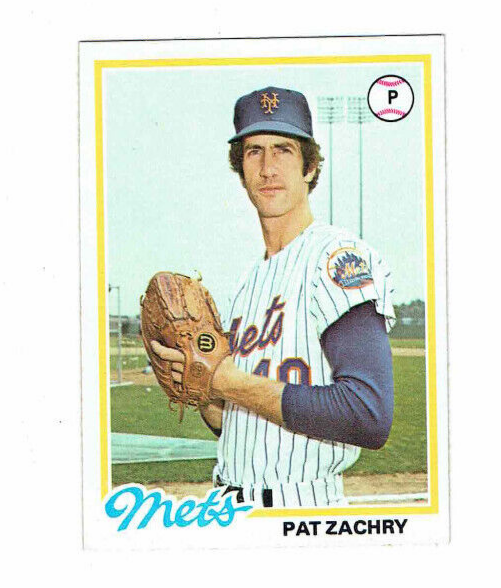 Pat Zachry New York Mets Pitcher #171 Topps 1978 #Baseball Card | eBay