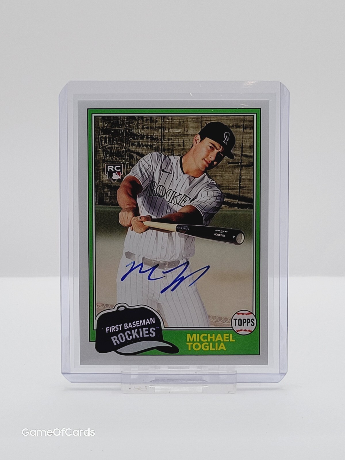 2023 Topps Archives MICHAEL TOGLIA RC On-Card Auto Autograph - Fan ...