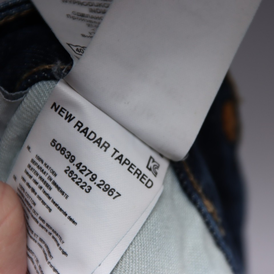 G Star Nouveau Radar Tapered W29 L32 Usagé (Cod.U1185) Jeans Homme ...