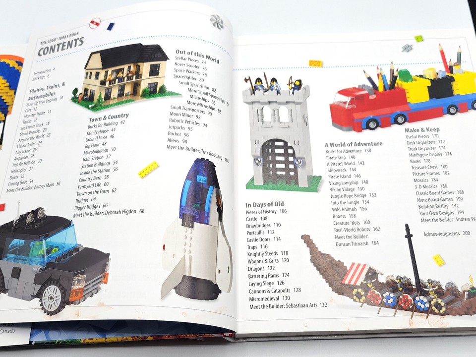 The LEGO Ideas Book Unlock Your Imagination 2011 Fan Builders 500 ...