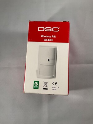 DSC WS4904P Wireless Motion Sensor - White 608729684640| eBay