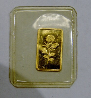 Pamp Suisse - 1 Gram .9999 Gold Bar - Rose - Sealed in Pack | eBay