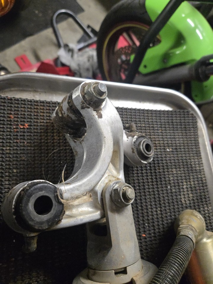 1985 Honda XR250R XR 250 XR 200 forks and shock swap | eBay