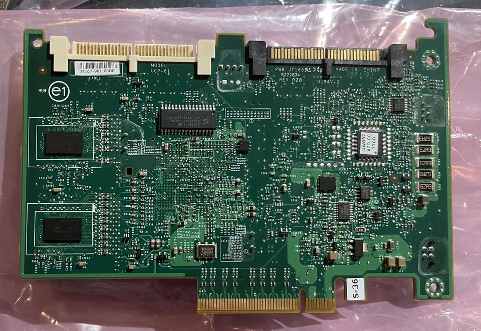 DELL T954J PERC 6I SAS RAID CONTROLLER with Cables | eBay