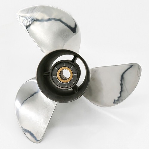 Stainless Steel Outboard Propeller 13 7/8 x 19 fit Yamaha 50-130 HP 15 ...