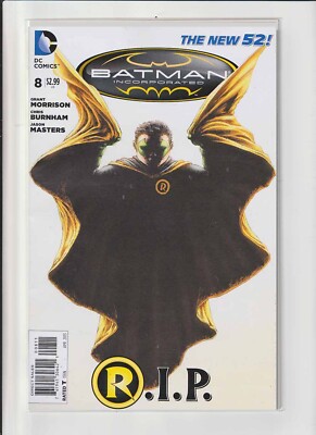 Batman Incorporated #8 (2013) RIP Death / Death of Damian Wayne (Robin ...