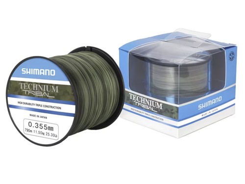 Mono Line Shimano Technium Tribal 790m-1250m Carp Monofilament Lines ...