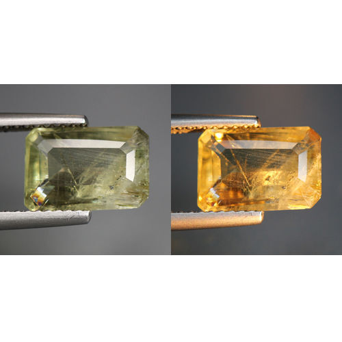 2.53 CTS_WORLD CLASS RARE GEM_100% NATURAL COLOR CHANGE DIASPORE_TURKEY ...