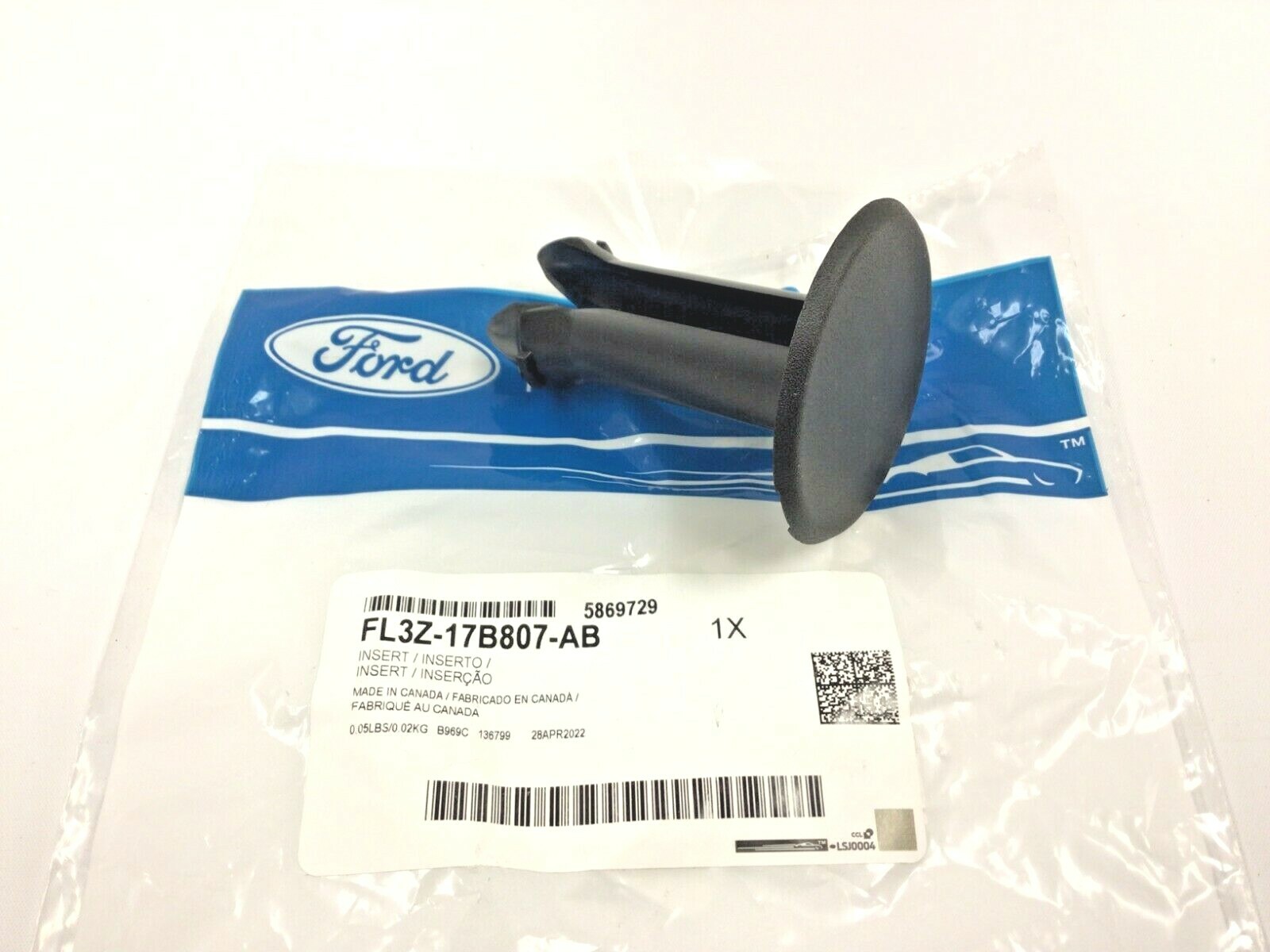 Genuine+Ford+Insert+FL3Z17B807AB+%2F+FL3Z-17B807-AB+OE for sale online ...