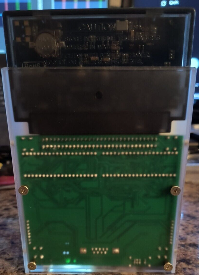 Portable NES Console w/ Authentic NTSC Nintendo CPU & PPU, 4.3" LCD ...