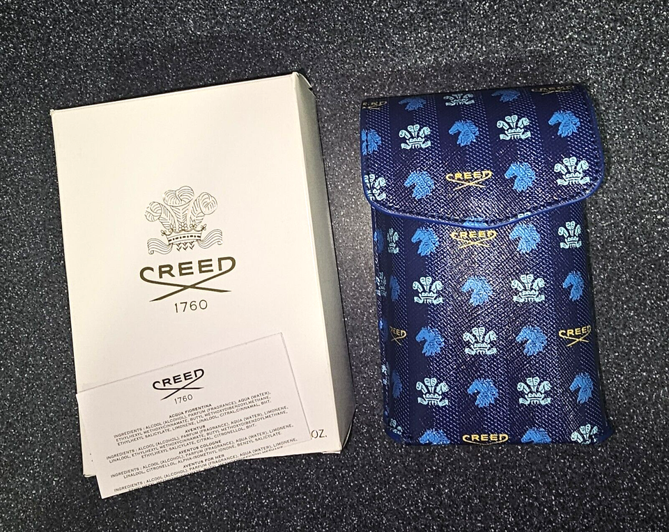 CREED Leather Sleeve Fits 2.5 oz. / 75 ml Creed Blue Fragrance (Sold ...
