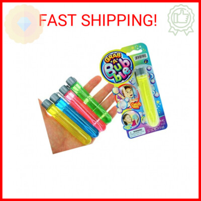 JA-RU Grab a Bubble-Touchable Mini Bubbles Wand Toy (1 Unit Assorted ...