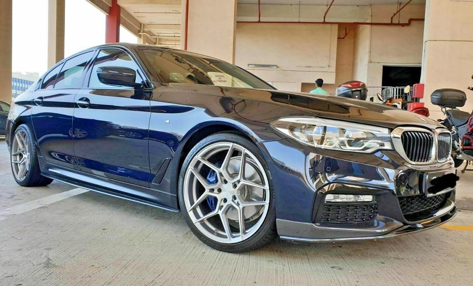 20” ROHANA RFX11 BRUSHED TITANIUM CONCAVE WHEELS FOR BMW E90 E92 F80 M3 ...