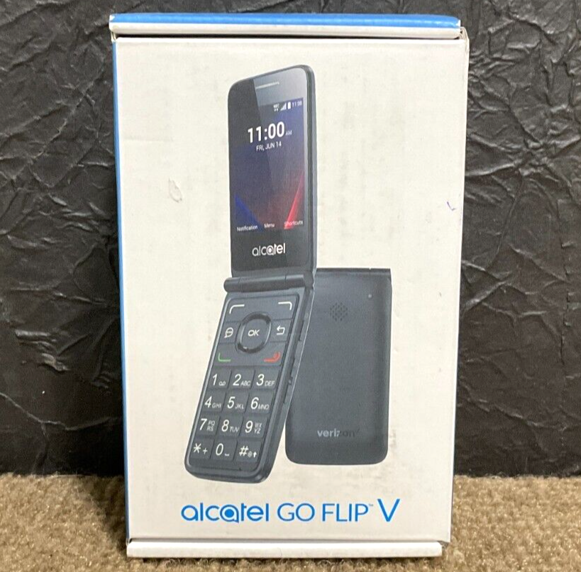 Alcatel Go Flip V 8GB Verizon 4051S-2B1PUS3-R ️️ ️️ AS IS - READ ...