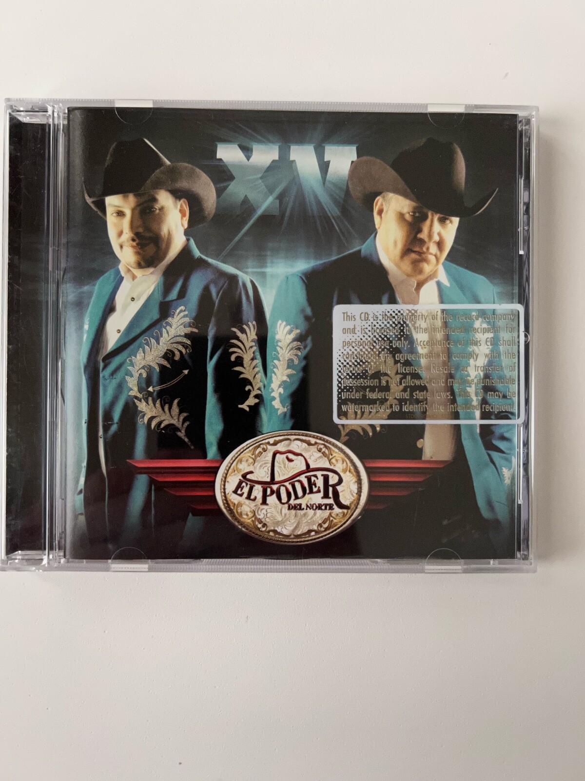 El Poder Del Norte XV CD Promo Copy 2009 Universal Disa Records Play ...
