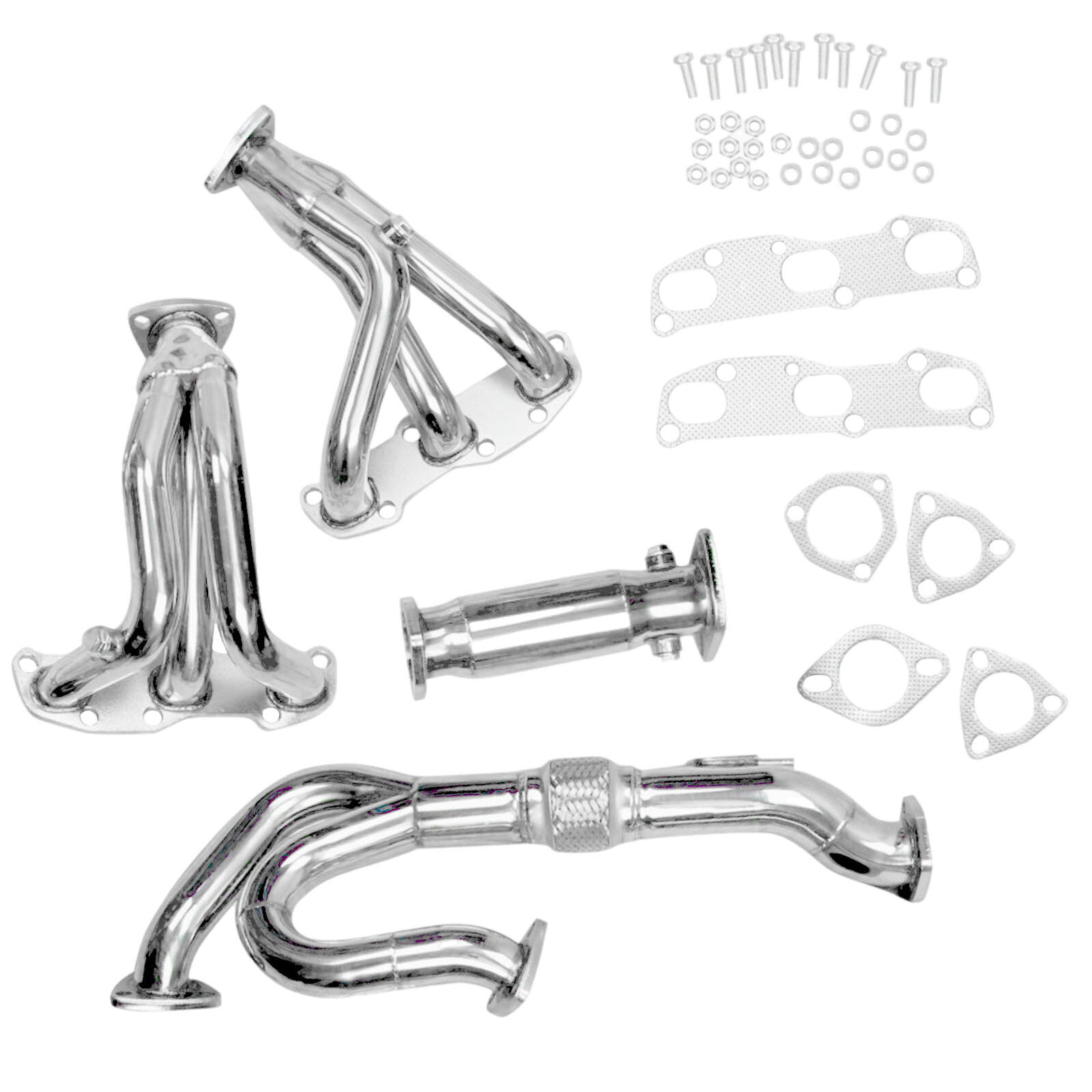 New FITS For 2002-2006 Nissan Altima 3.5L 2.4L l4 VQ35DE V6 Header ...
