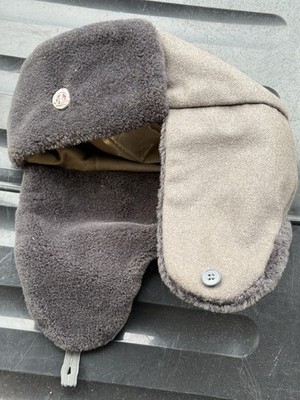 Genuine Vintage East German NVA Ushanka Winter Hat DDR Soviet Cold War ...