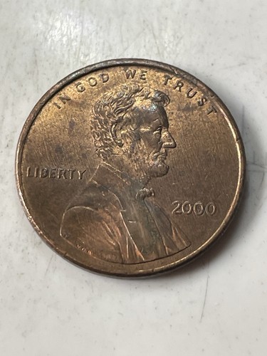 2000-P Lincoln Cent Wide AM Error Reverse 2 Of 2 | eBay