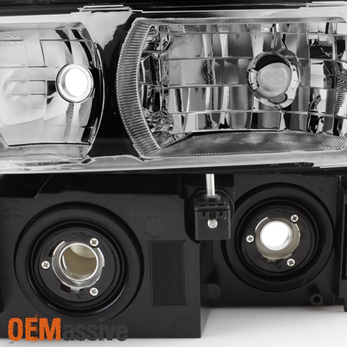 Fit 2002-2006 Chevy Avalanche Body Cladding Model Headlights + Bumper ...