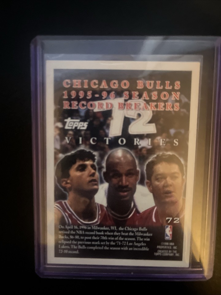 1996-97 Topps - Michael Jordan, Dennis Rodman, Scottie Pippen #72 | eBay