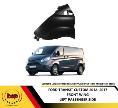 FORD TRANSIT CUSTOM FRONT WING LEFT PASSENGERS SIDE PRIMED 2013 - 2017 ...