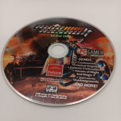 PC Gamer Demo Disc July 2006 Auto Assault Galactic Civilizations II | eBay