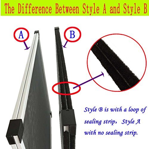 Adjustable Sliding Window Screen, 2 Ways Aluminum Frame Expandable ...