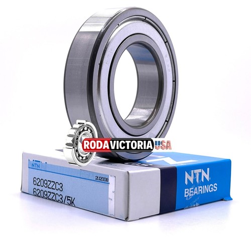 NTN JAPAN 6209 ZZ C3/5K BALL BEARING, METAL SHIELDED 45x85x19mm | eBay