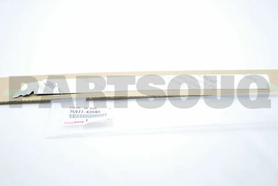 7597742040 Genuine Toyota STRIPE, REAR DOOR OUTSIDE, LOWER RH 75977 ...