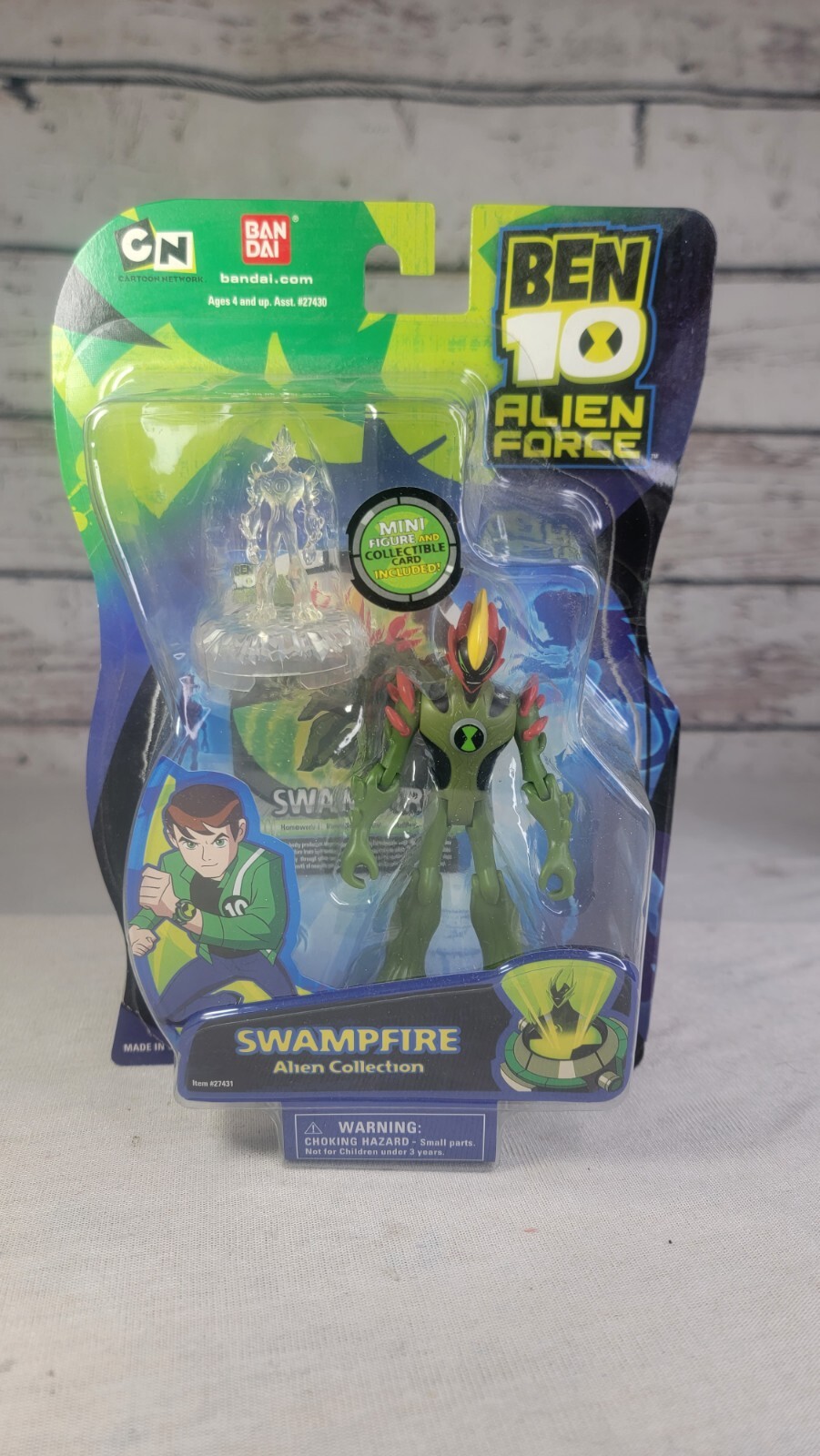 Ben 10 Alien Force Toys Swampfire