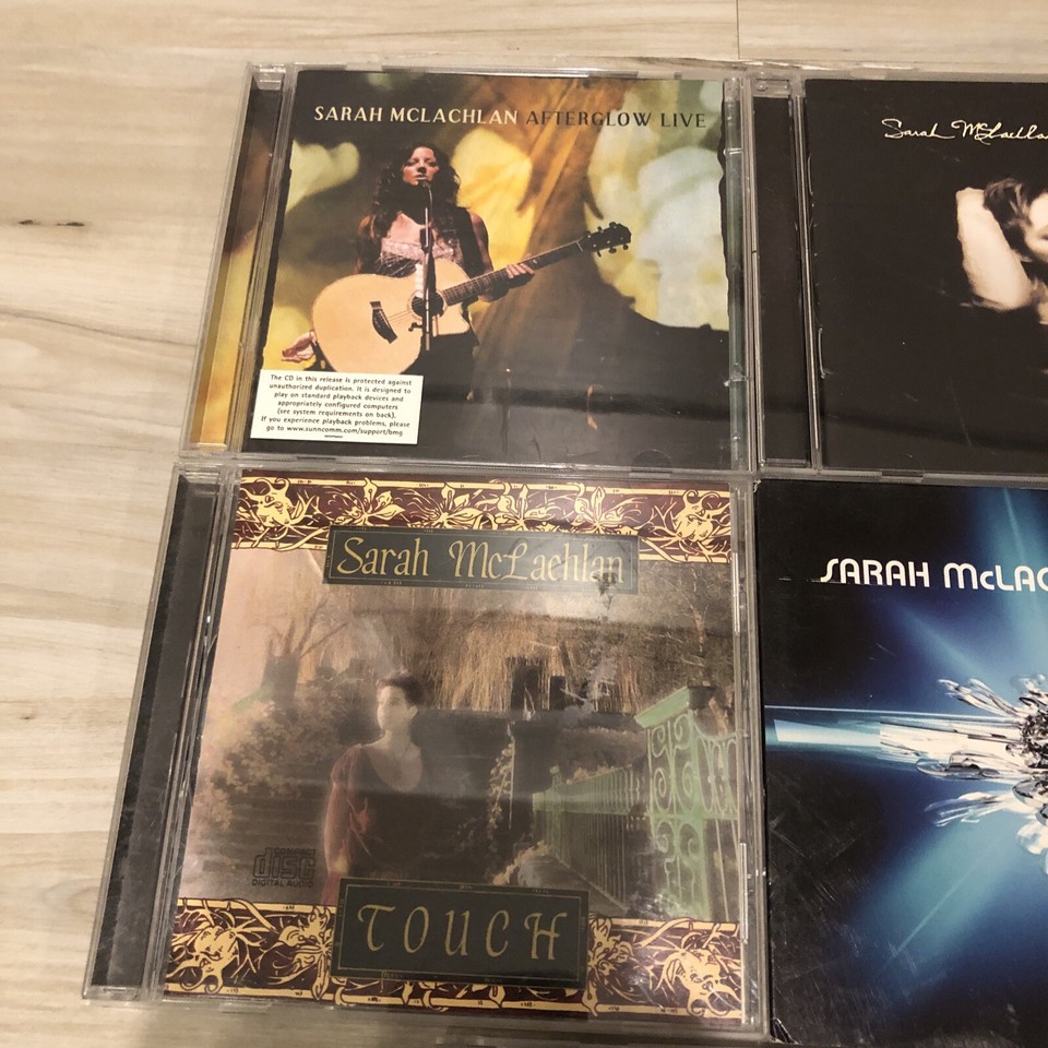 SARAH McLACHLAN 5 CD 1 DVD Afterglow Live Surfacing Remixed Touch ...