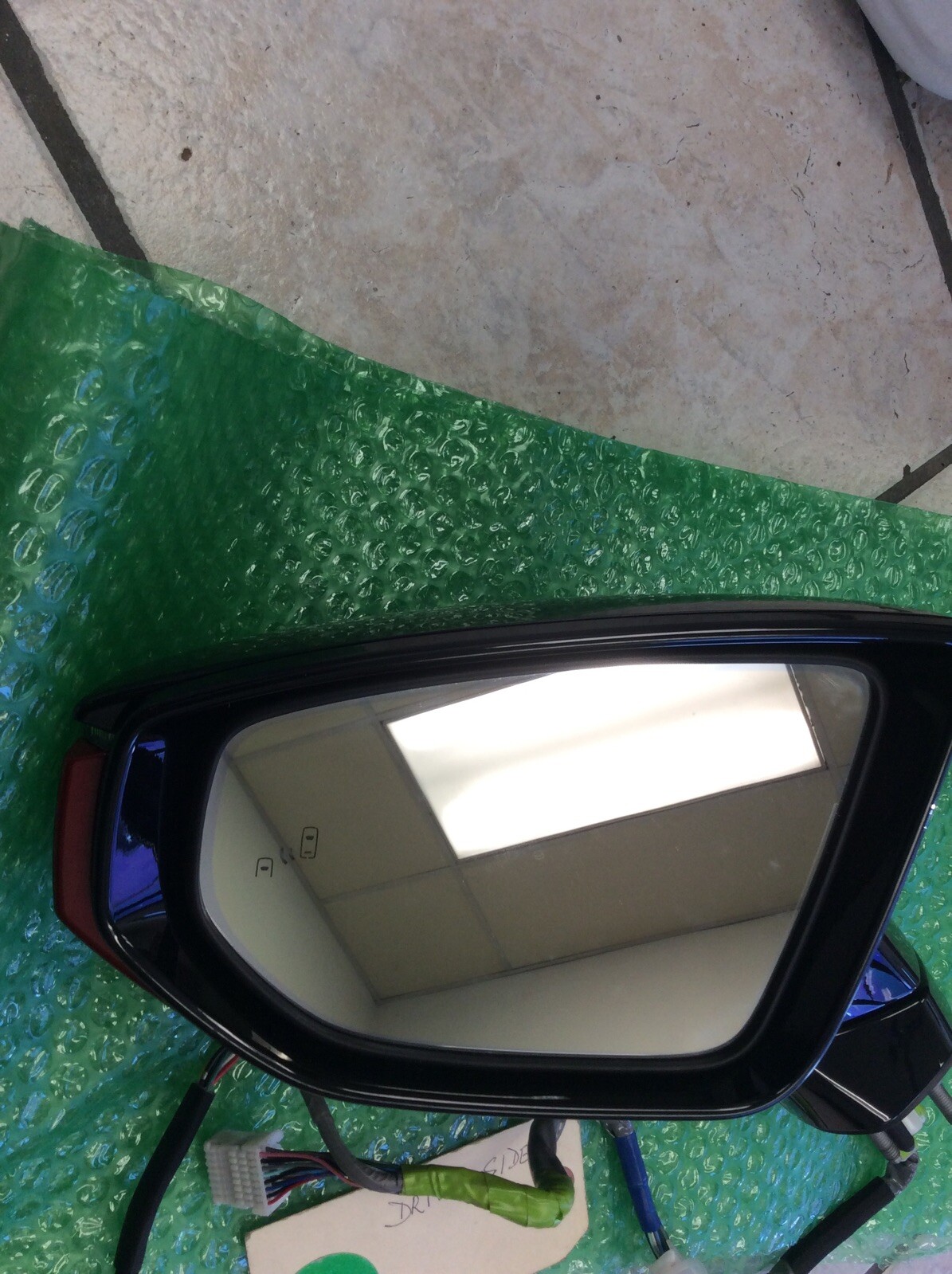 2018 2019 2020 Lexus LS500 Mirror Assembly w/blind spot OEM left refund ...