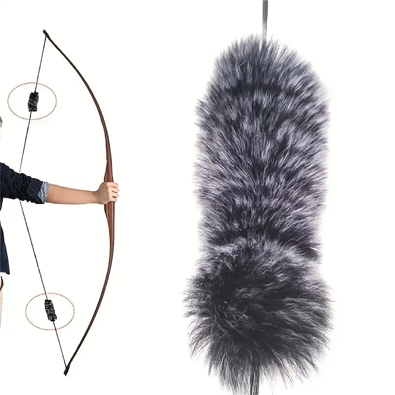 2PC Archery Bow String Silencer Recurve Bow Accessories for Traditional ...