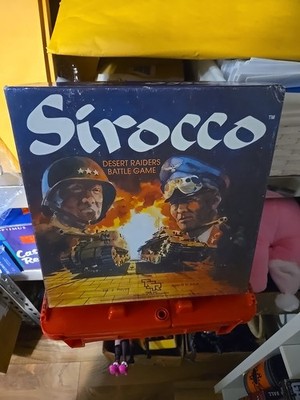 TSR 1985 Sirocco Desert Raiders Battle Game Complete FANTASTIC TABLETOP ...
