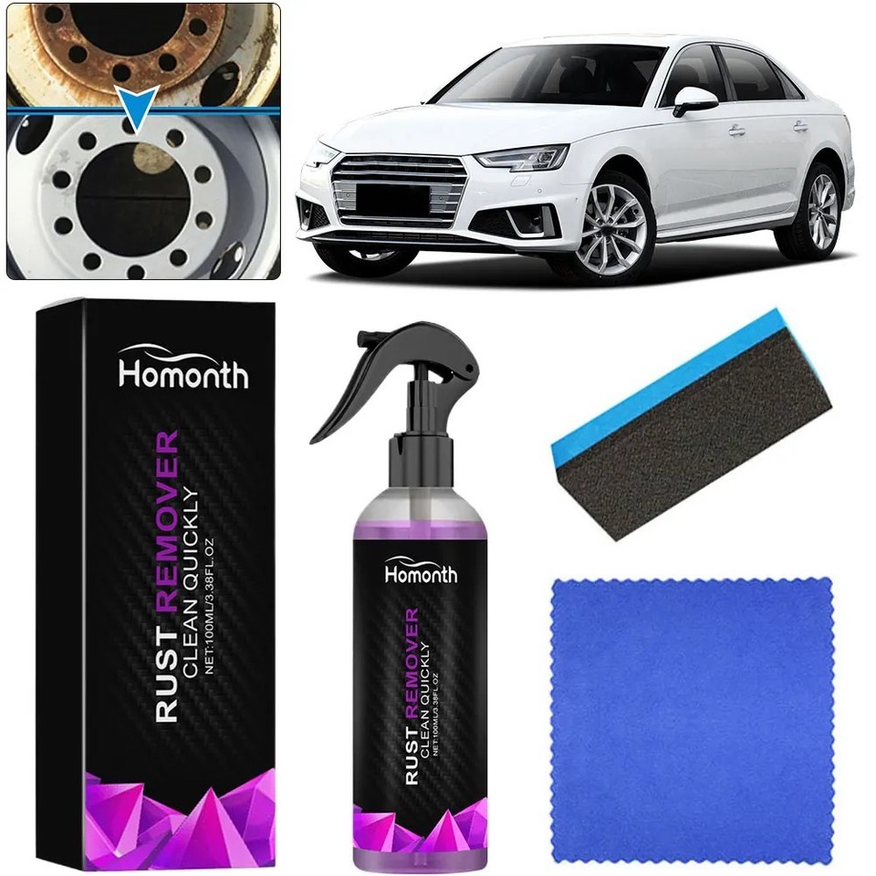 Multi-Purpose Car Rust Removal Spray Rust Remover Rust Inhibitor ...