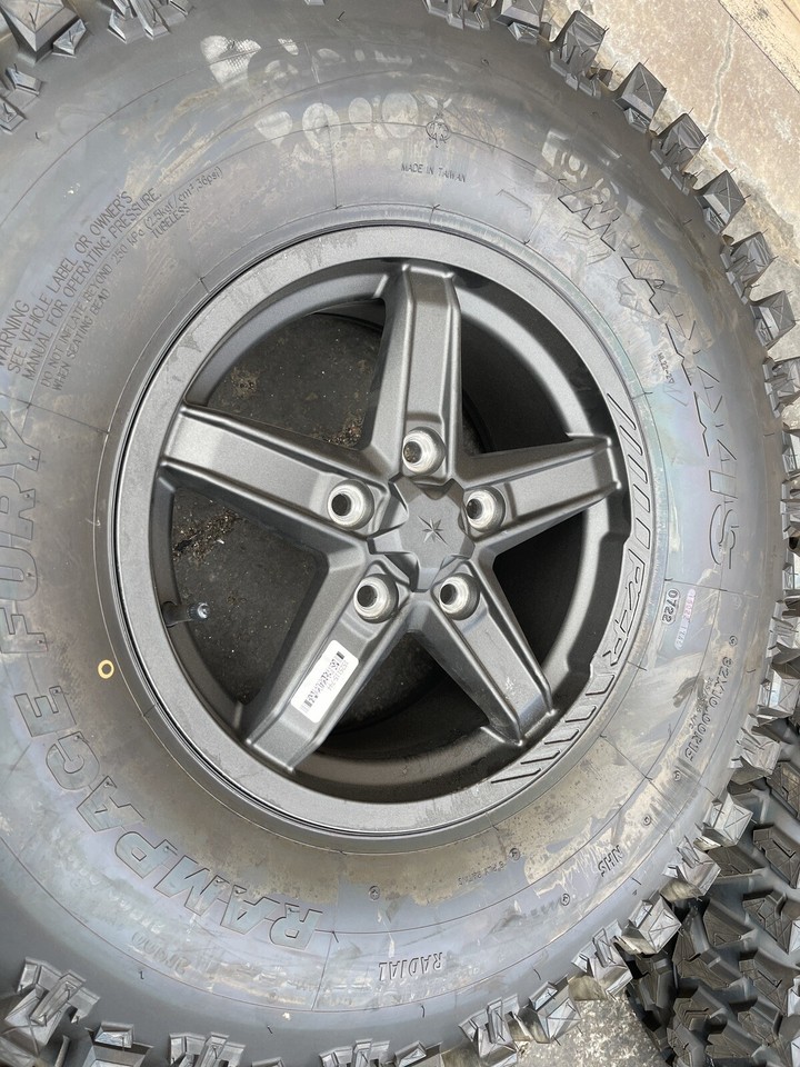 4-2022-2023 POLARIS RZR PRO R TURBO R WHEELS TIRES 32x10x15 MAXXIS ...