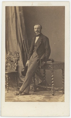 CDV circa 1860. Homme, noblesse parisienne à identifier par Disdéri. | eBay