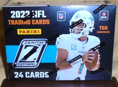 2022 Zenith Football sealed blaster box -Loaded with rookies -24 cards ...