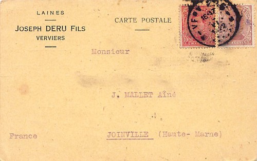 Belgique - VERVIERS (Liège) Laines Joseph Deru fils | eBay