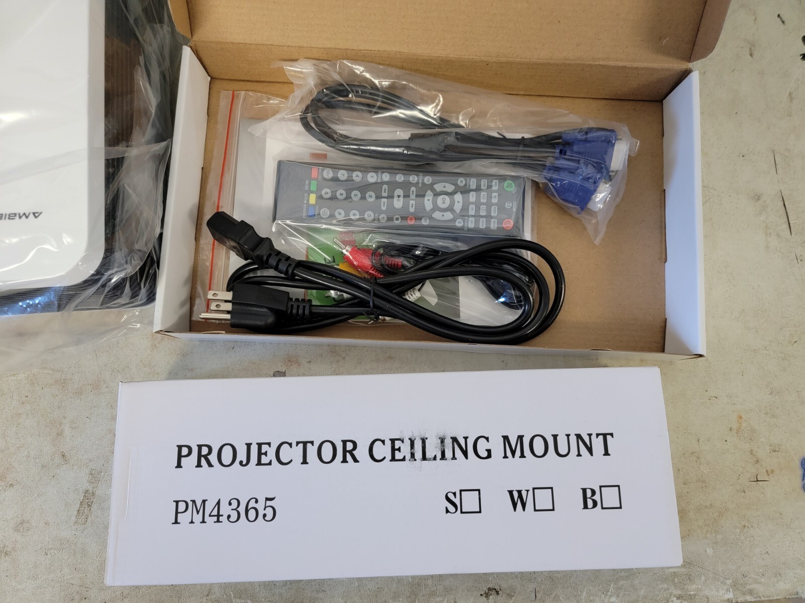 Ambient optics AM 2500 Led Smart Projector | eBay