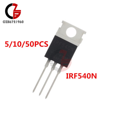 5/10/50PCS IRF540 IRF540N 33A 100V TO-220 N-Channel Power MOSFET IC | eBay