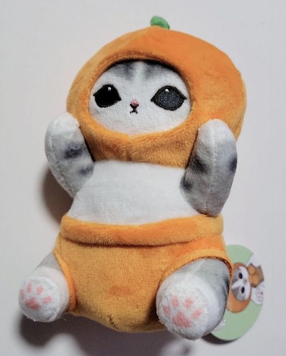 mofusand Plush toy Orange Cat Fruits-nyan Stuffed animal kitty 5.9in | eBay