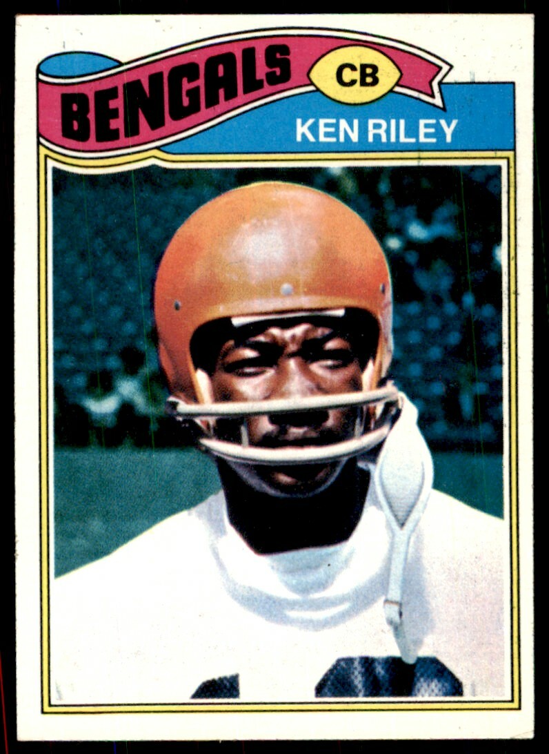 1977 Topps Ken Riley Cincinnati Bengals #365 | eBay
